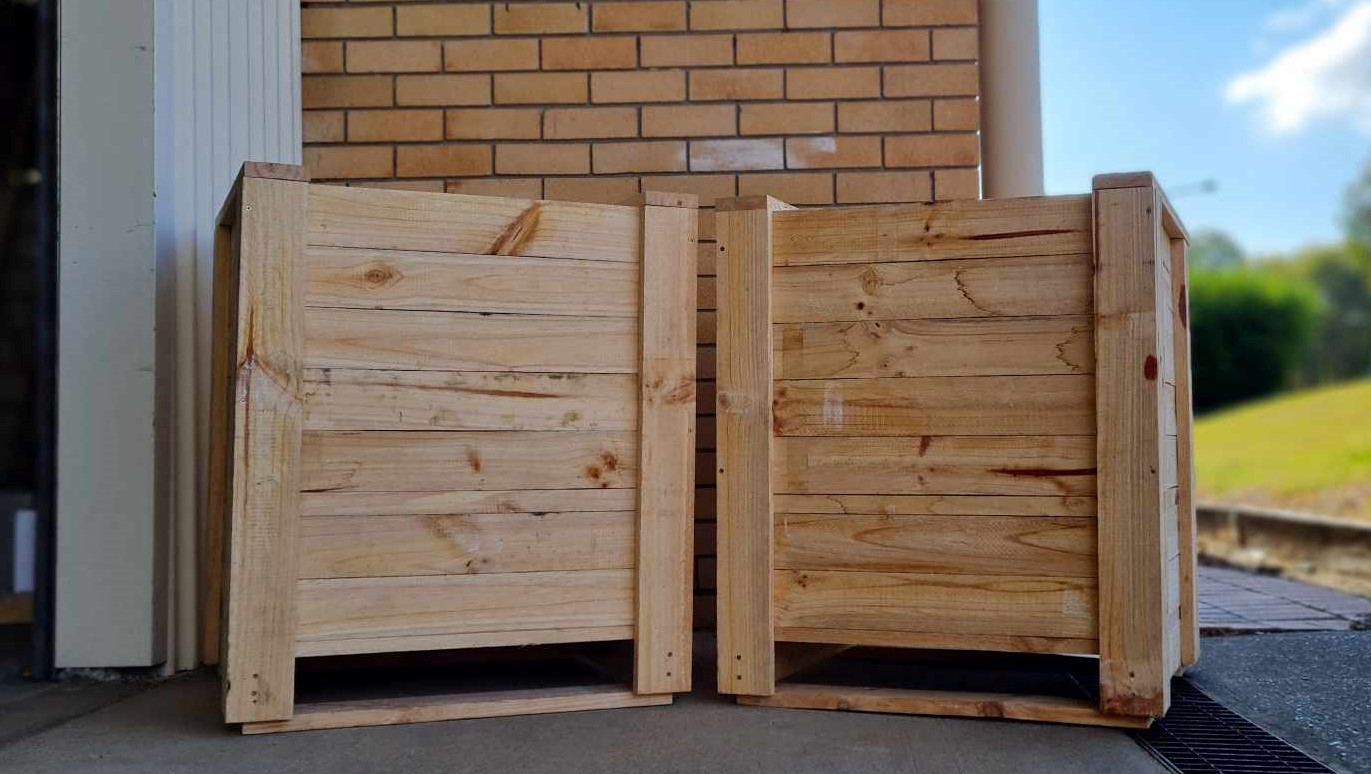 Wooden Shipping Crate - AAA Pallets Brisbane