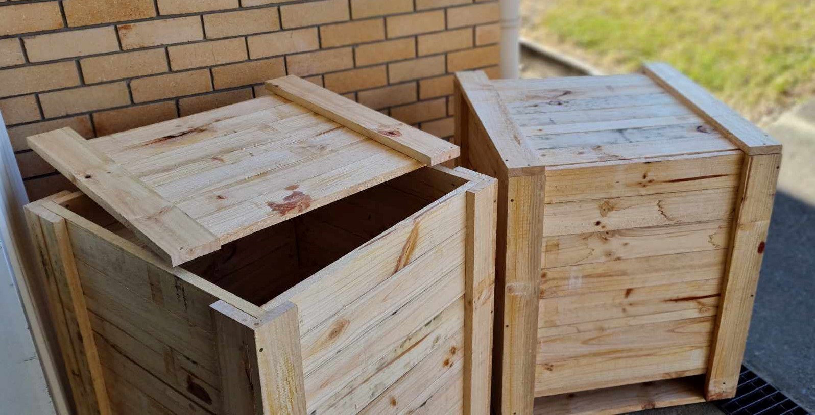 Wooden Shipping Crate - AAA Pallets Brisbane